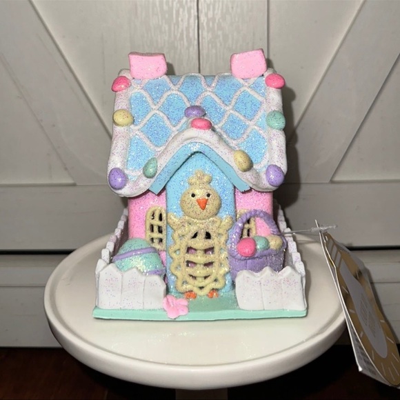 cupcakes & cashmere | Holiday | Easter Chick Led Light Up Pink Glitter ...